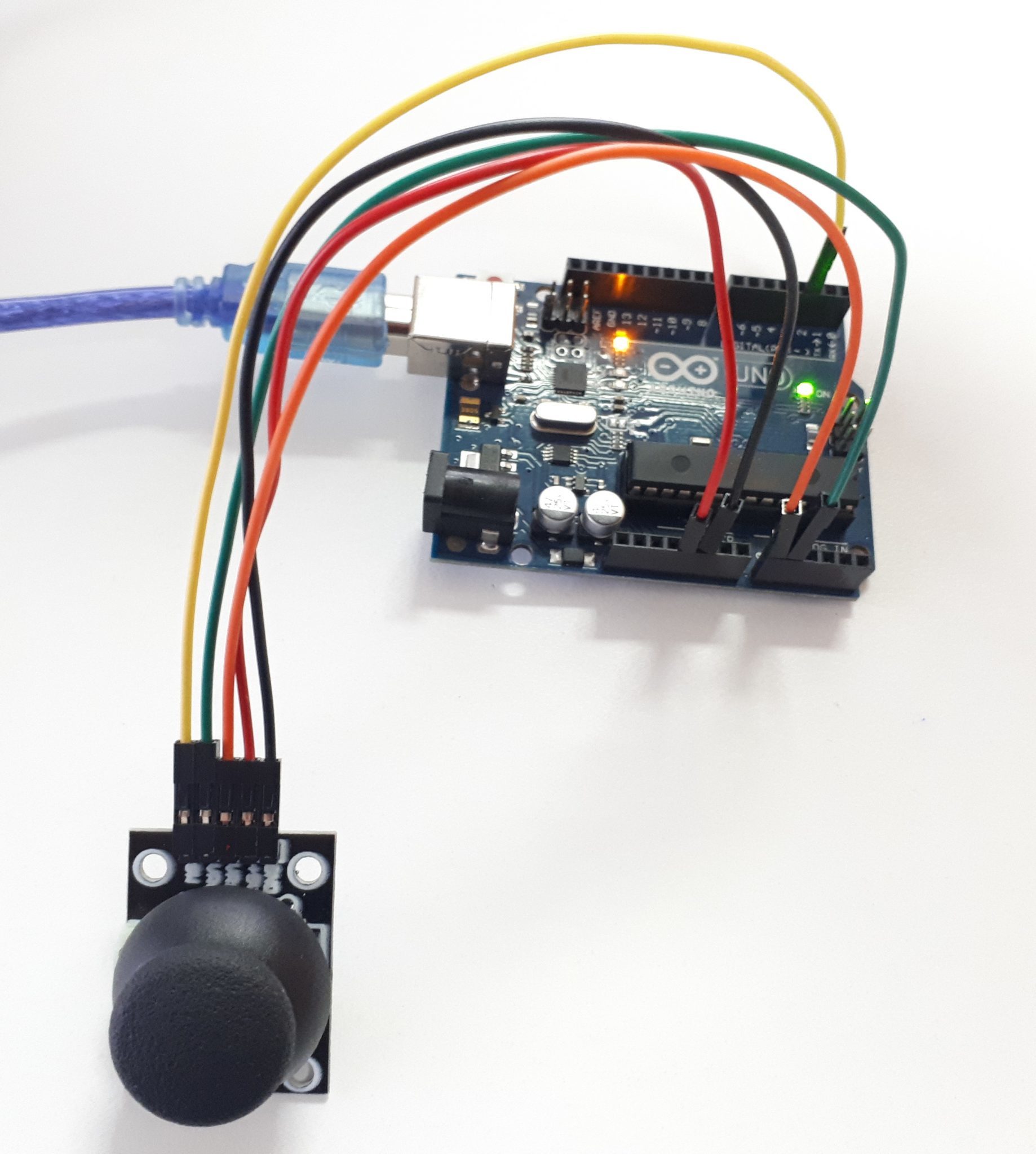 Arduino ile XY Joystick Kullanımı - Robolink Akademi