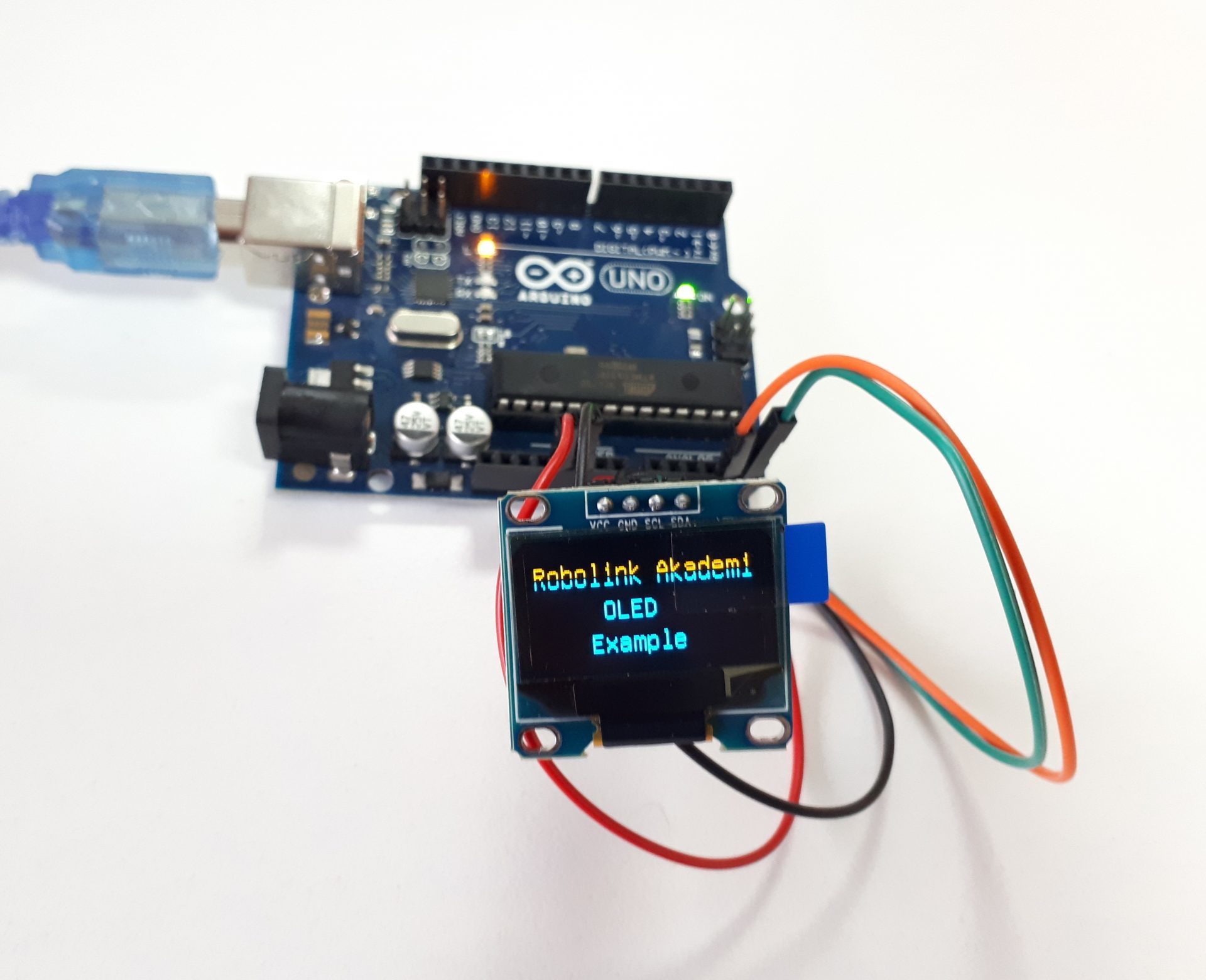 Arduino ile I2C Oled Ekran Kullanımı - Robolink Akademi Arduino ile I2C Oled Ekran Kullanımı - Robolink Akademi