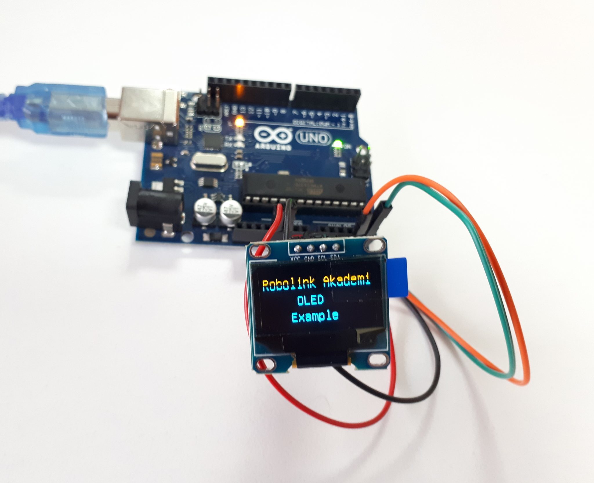 Arduino ile I2C Oled Ekran Kullanımı - Robolink Akademi Arduino ile I2C Oled Ekran Kullanımı - Robolink Akademi