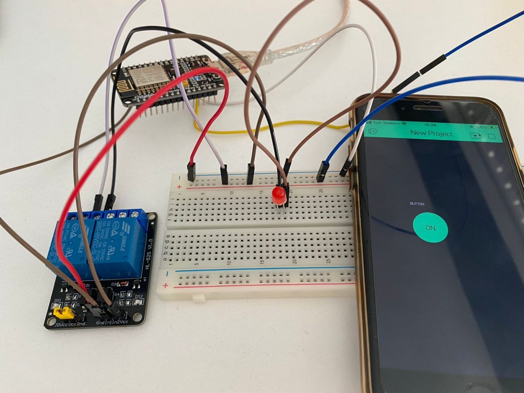 IoT Başlangıç Seti-2 NodeMCU ile Röle kullanımı - Robolink Akademi
