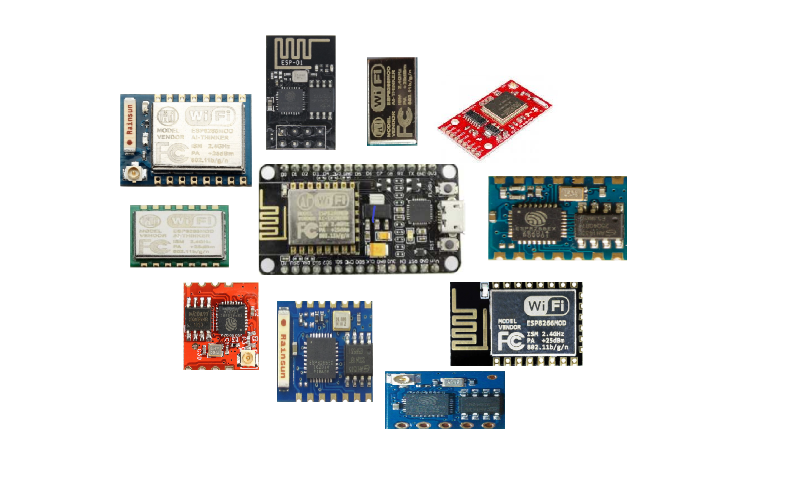 ESP8266 ve Versiyonlarının Özellikleri - Robolink Akademi