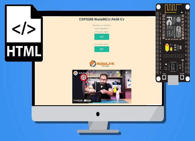 NodeMCU ile Web Server Kullanımı - Robolink Akademi